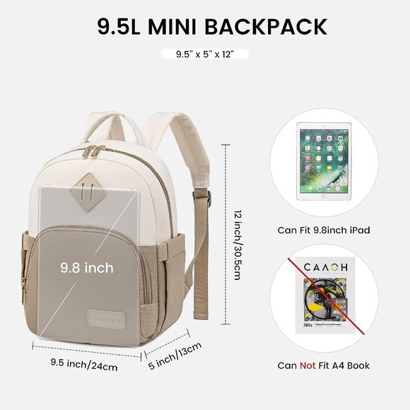 Bags | Women Khaki Cream Polyester Light Weight Small Waterproof Mini ...